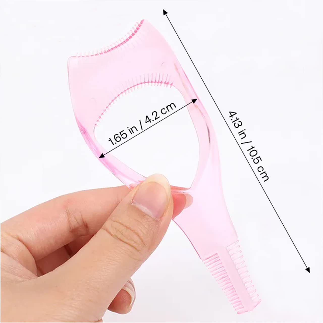 Pack of 2 Mascara Shield Applicator Guard, Lash Shield for Mascara, 3 in 1 Eyelashes Tools Mascara Shield Applicator Guard, No Mess Mascara Guard, Eyelid Shield for Putting on Mascara