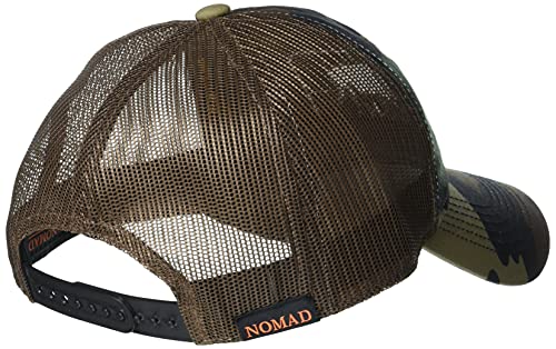Nomad Camo Hunting Cap W/Patch | Adjustable Mesh Back Cap