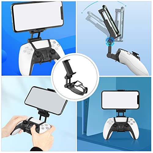 SOLUSTRE Stand Game with Foldable Compatible Gamepad Conter Adjustable Holder Mount Smartphone Ps Phone Bracket Mounted Storage Adjustable Phone Adjustable Phone Stand