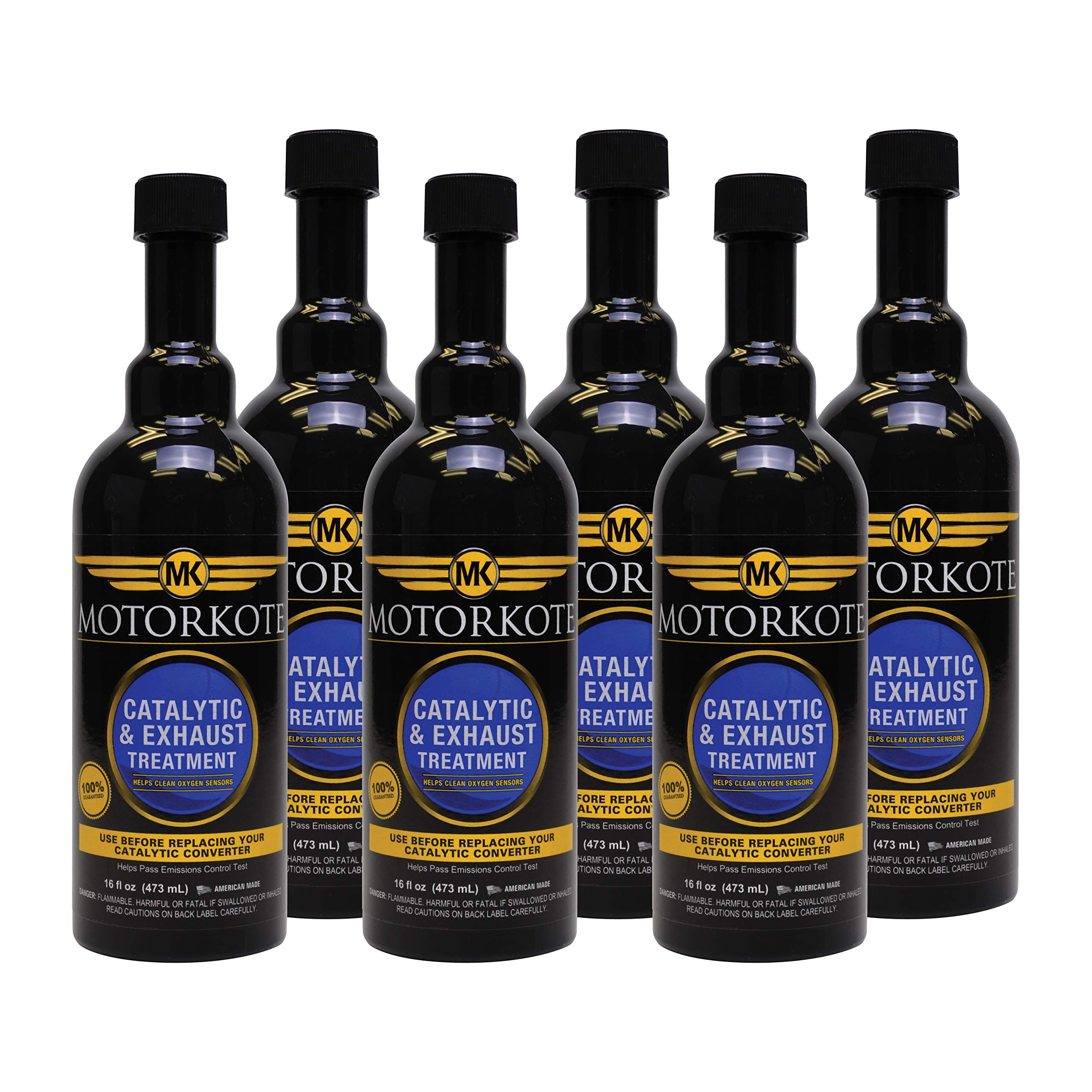 MotorKote MK-10351-06 Catalytic and Exhaust Treatment Emissions Control, 16 fl. oz, 6 Pack