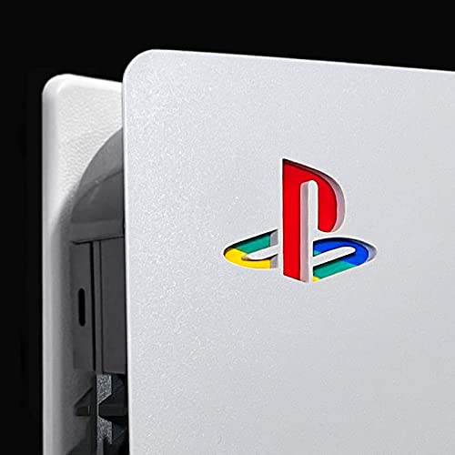 Power Light Decal and Underlay Sticker Combo for PS5 Playstation 5 (Orange)