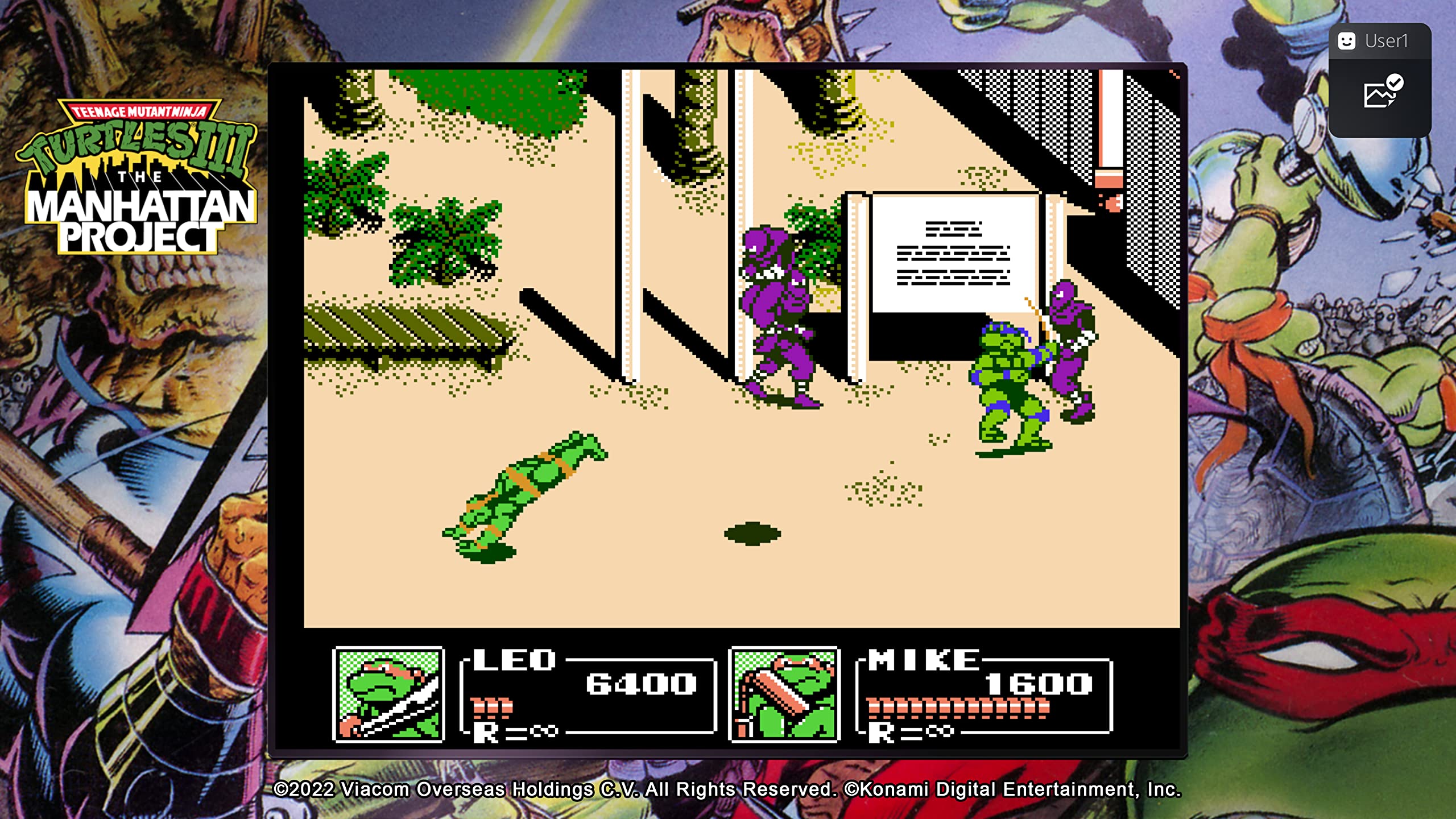 Teenage Mutant Ninja Turtles: Cowabunga Collection (PS4) Import Region Free