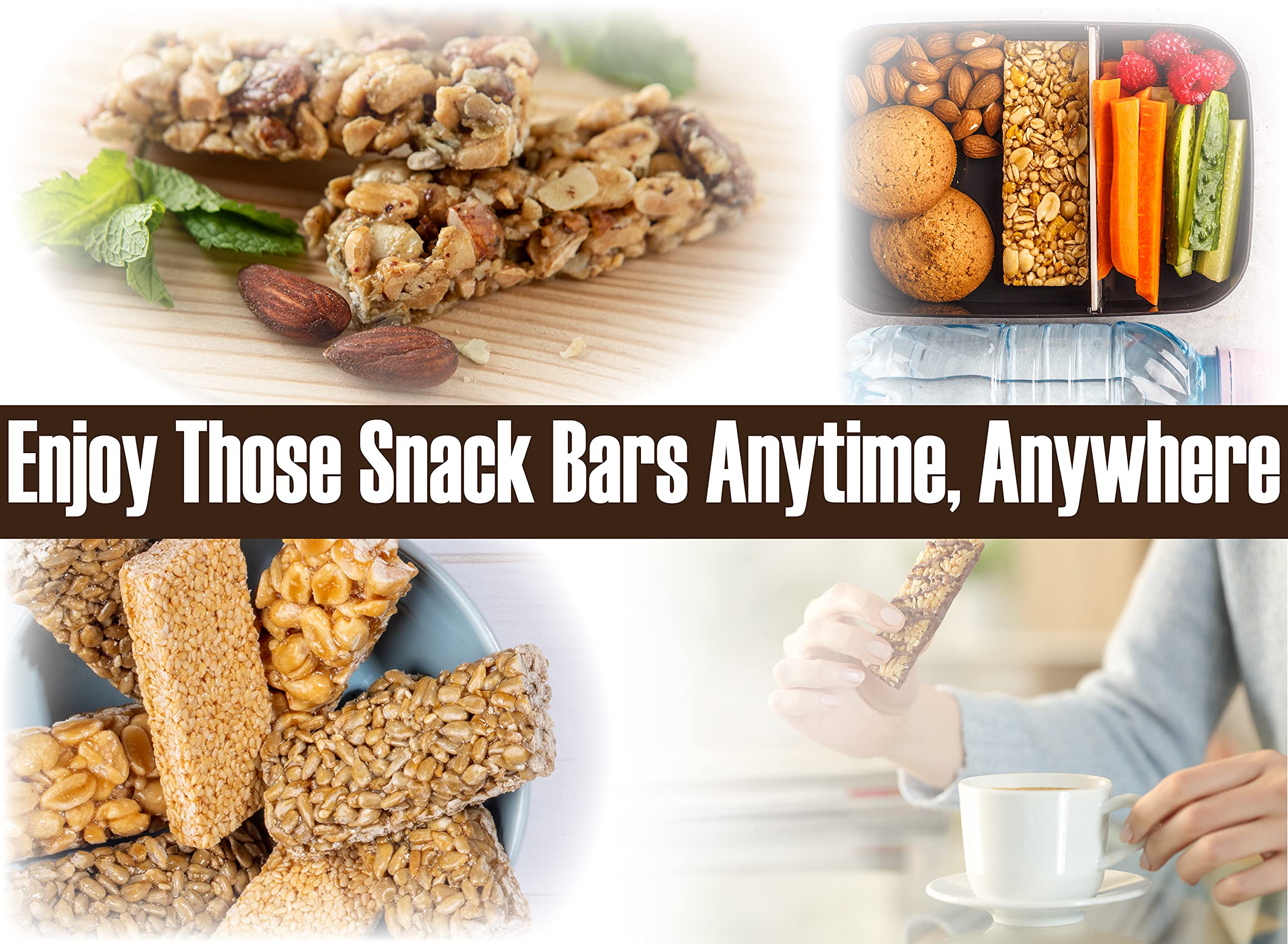 Niro Assortment | Healthy Snack Box Variety Pack | 50 Count Assortment Including Nature's Valley, Cliff Bars, Kind Bars, and More | Ideal Healthy Office Snacks for Adults | Delicious and Nutritious