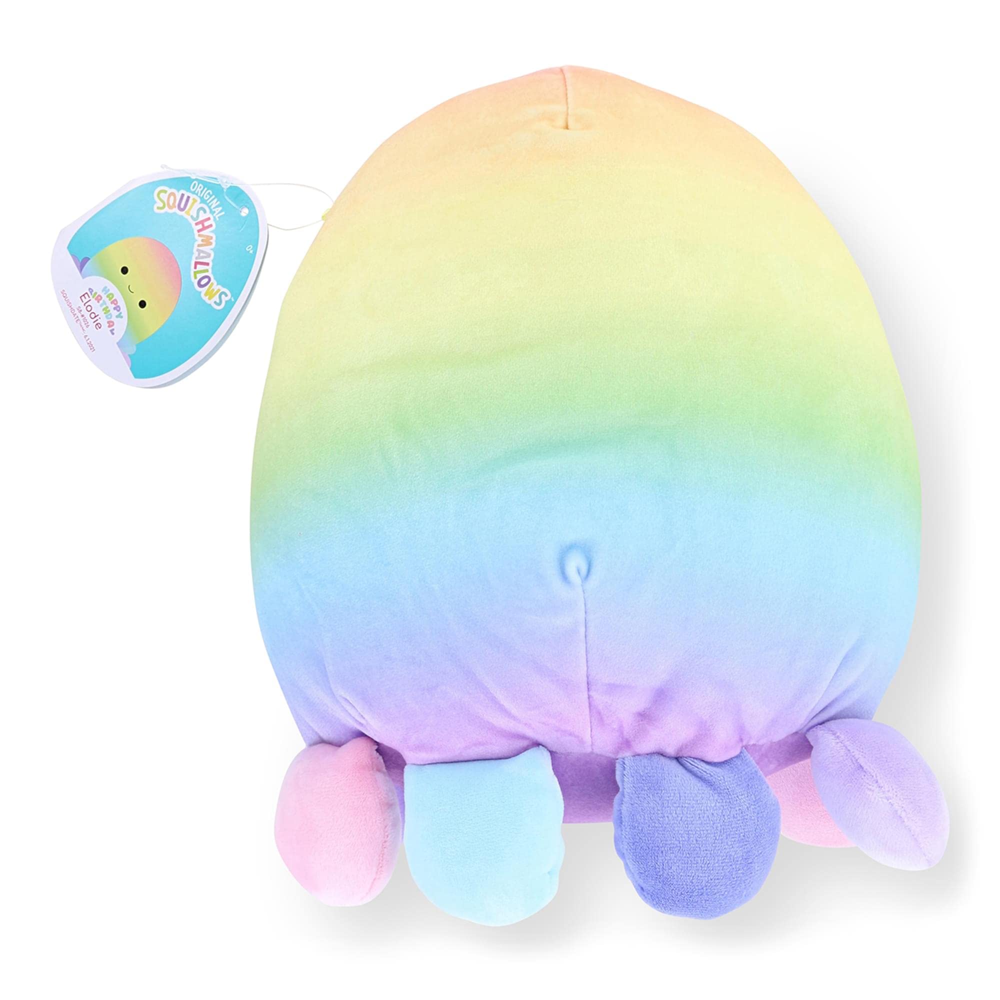 Squishmallow Happy Birthday Squad 8" Elodie The Octopus Plush Doll