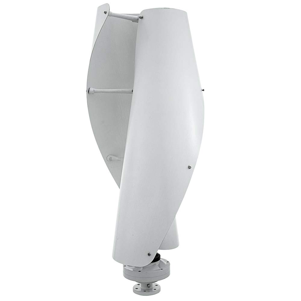 MANULOOT Vertical Wind Turbine Generator 400W Wind Generator, Tulip 12V Wind Generators for Home Use, Helix Maglev Axis Wind Turbine Generator with Charge Controller | US Stock
