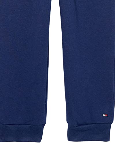 Tommy Hilfiger Baby Boys 2 Pieces Jogger And Toddler Layette Set, Blue/Scarlet/Vanilla, 3/6M US