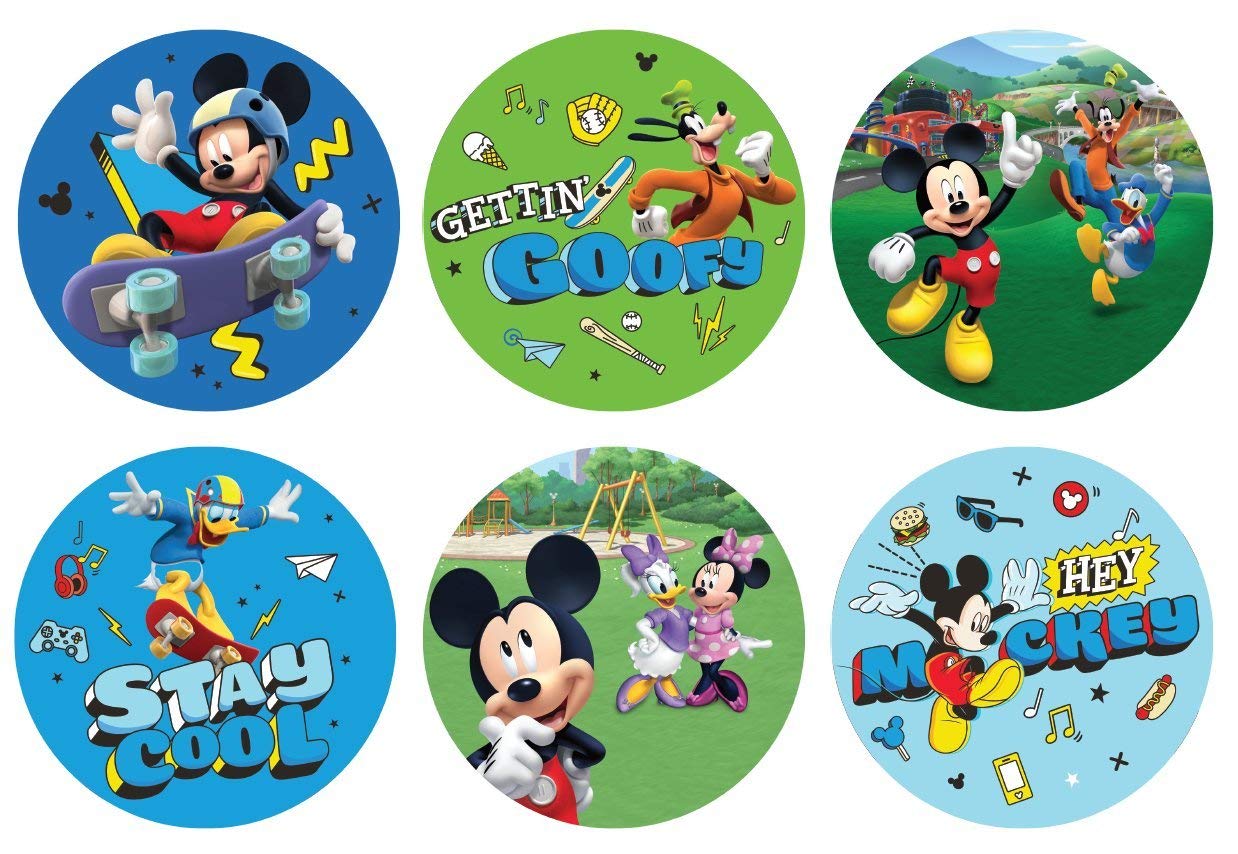 Projectables Disney Mickey and the Roadster Racers LED Kids Night Light, Projector, Plug-in, Dusk to Dawn Sensor, for Hallway, Bedroom, Nursery, Playroom, Gaming Room, 11739