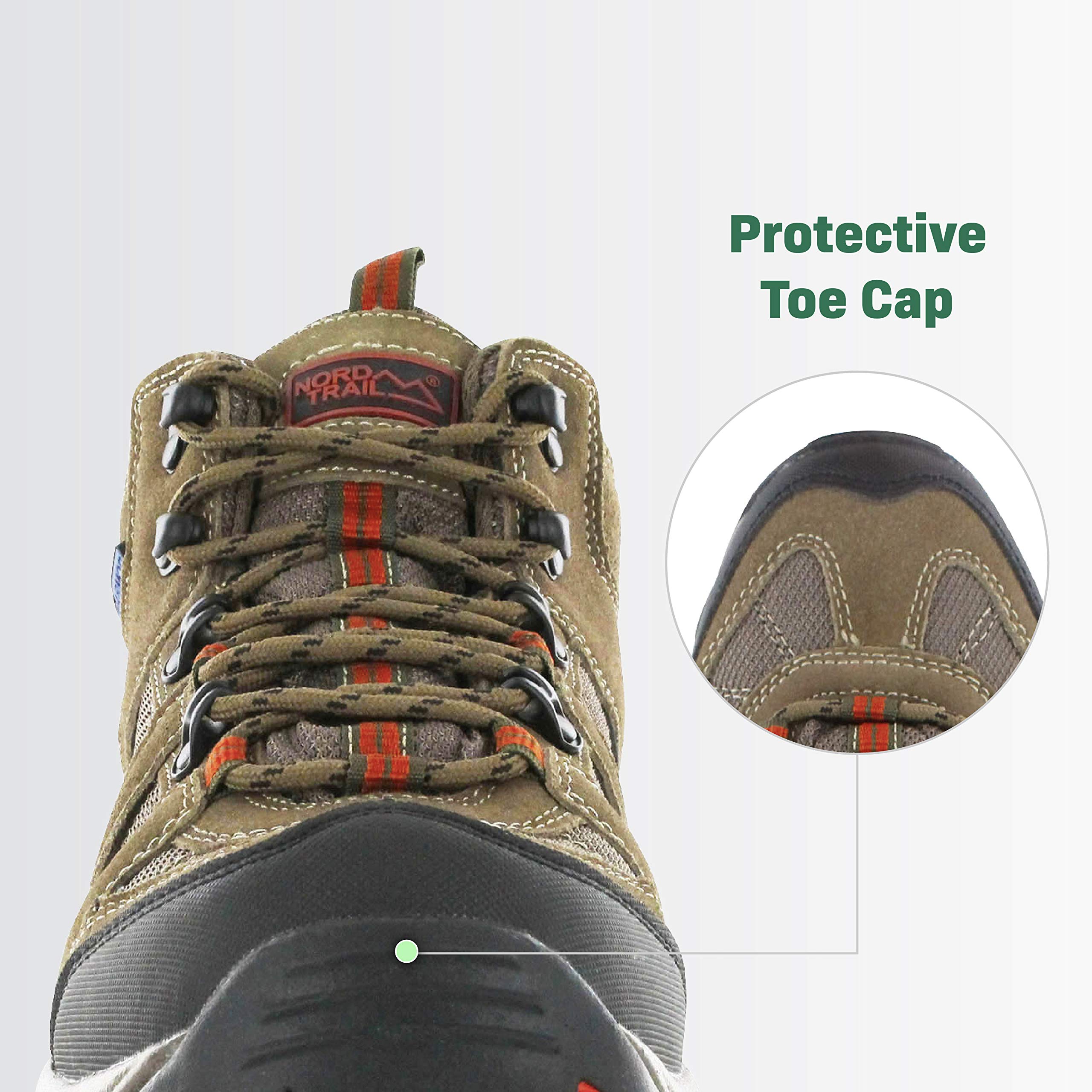 Nord Trail Men's Mt. Washington Hi Waterproof Leather Hiking Boots
