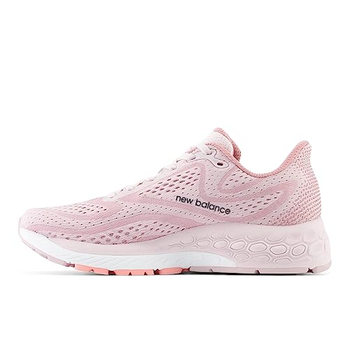 New Balance Women's Fresh Foam X 880 V13, Stone Pink/Hazy Rose/Black Metallic, 7