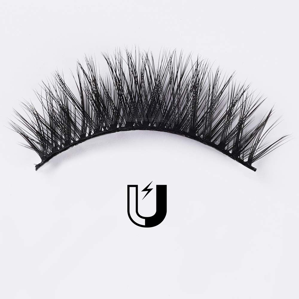 Magnetic Eyeliner and False Eyelashes, No Glue and Magnetic Eyelashes Eyeliner Self-adhesive Eyeliner Waterproof and Durable
