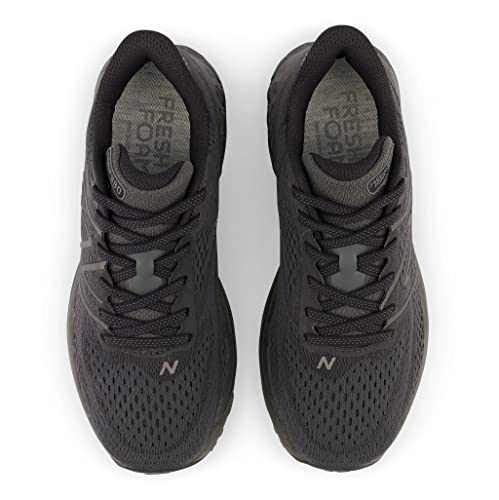 New Balance Women's W880T13 Running Shoe, Blacktop/Black Metallic/Black, 7 Narrow
