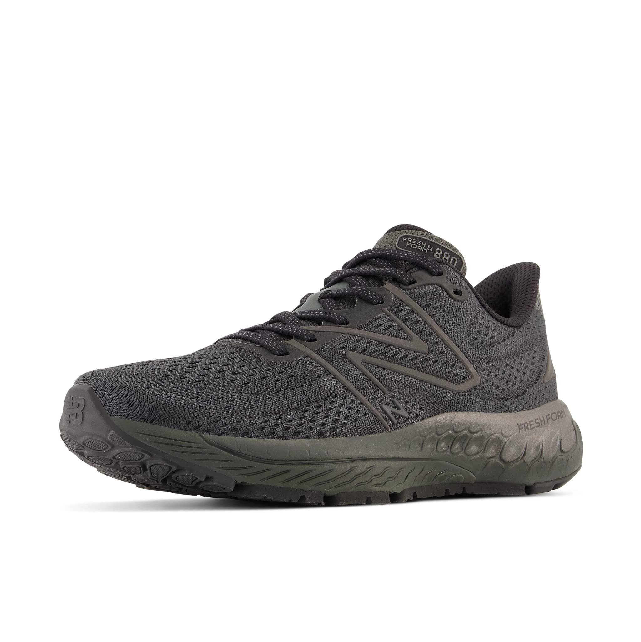 New Balance Women's W880T13 Running Shoe, Blacktop/Black Metallic/Black, 11