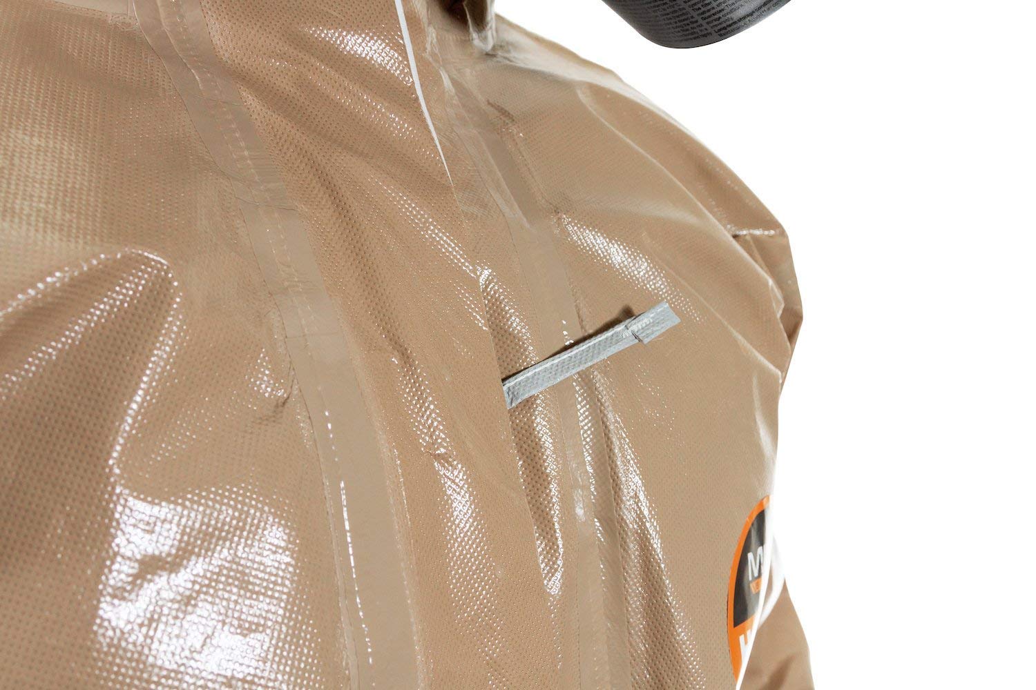 MIRA SAFETY Suit Disposable Protective Coverall with Hood and Elastic Cuff (2X/3X)
