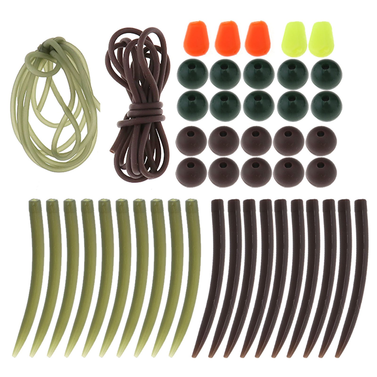 Micro Traders Carp Fishing Tackle Box Lead Clips Beads Hooks