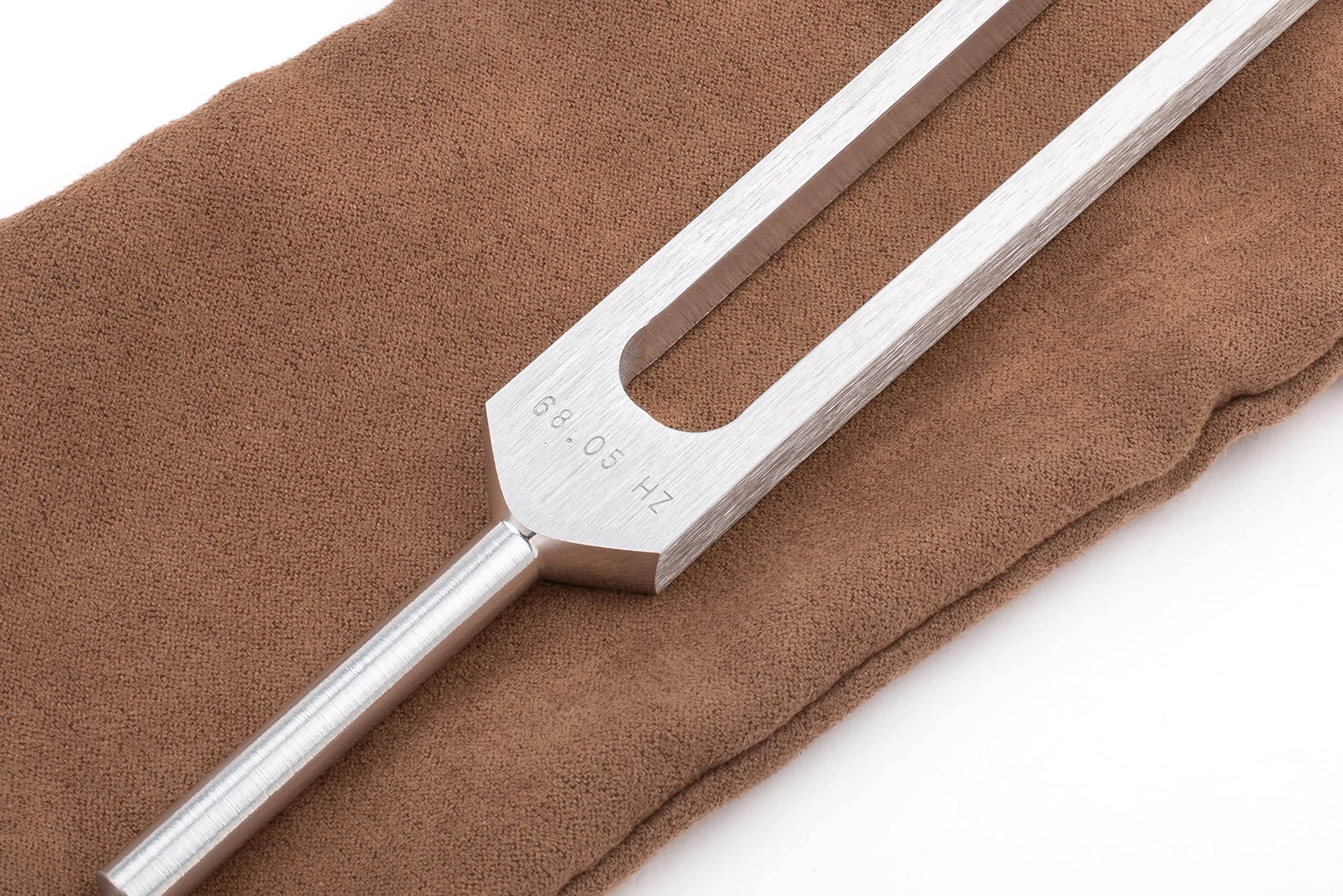 Low Om 68.05 hz Weighted Tuning Fork for Healing by Omnivos Earth Frequency for Relaxation, Meditation and Reducing Stress, Made in the USA
