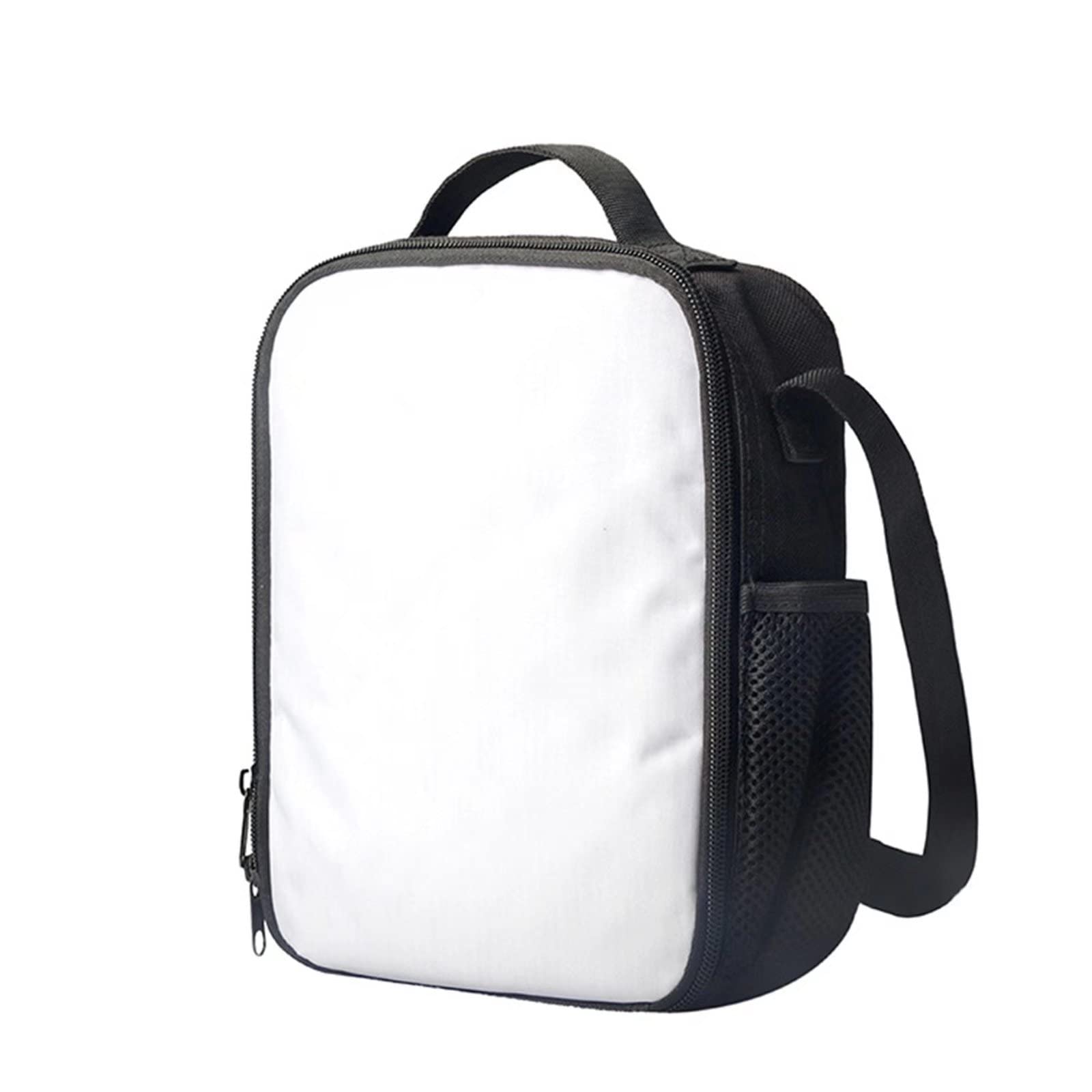 Snilety Fire Water Soccer Pattern Lunch Box for Boys Kids,Leak-proof Lunch Bag Cooler Tote Bag,Large Tops Handle Lunchbox for School/Office/Beach Meal Holder