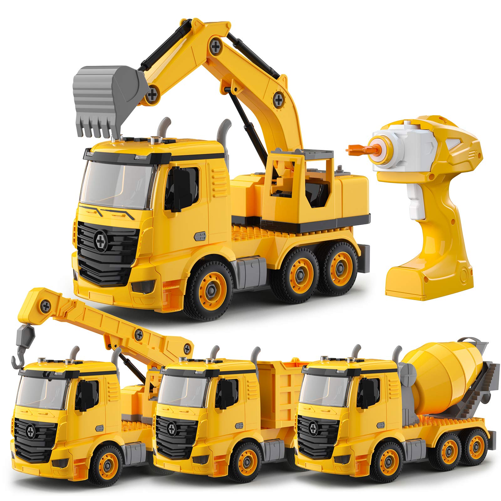 TEMI Car Construction Truck Toys…