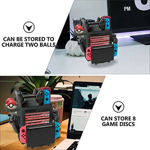 SOLUSTRE Shelf Stand Stand Game Disc Storage Game Disc Stand Game Plastic Stand Game Storage Tower Bracket Game Video Game Video Game Desktop