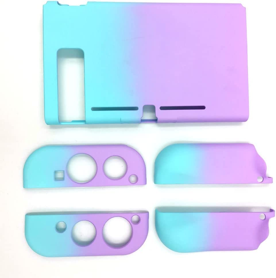 Switch Accessories Bundle 9-in-1, Carrying Case for Nintendo Switch, Grip Protective Cover/Joy-Con/Analog Cap/Card Case, Screen Protector, Cable & More Value Bundle