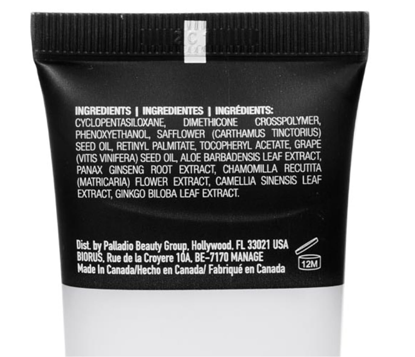 Palladio Foundation Primer, Lightweight and Velvety Primer with Aloe Vera and Chamomile, Wear Alone or As Foundation Base, Minimizes Fine Lines and Pores, Helps Makeup Last Longer, 0.674 oz