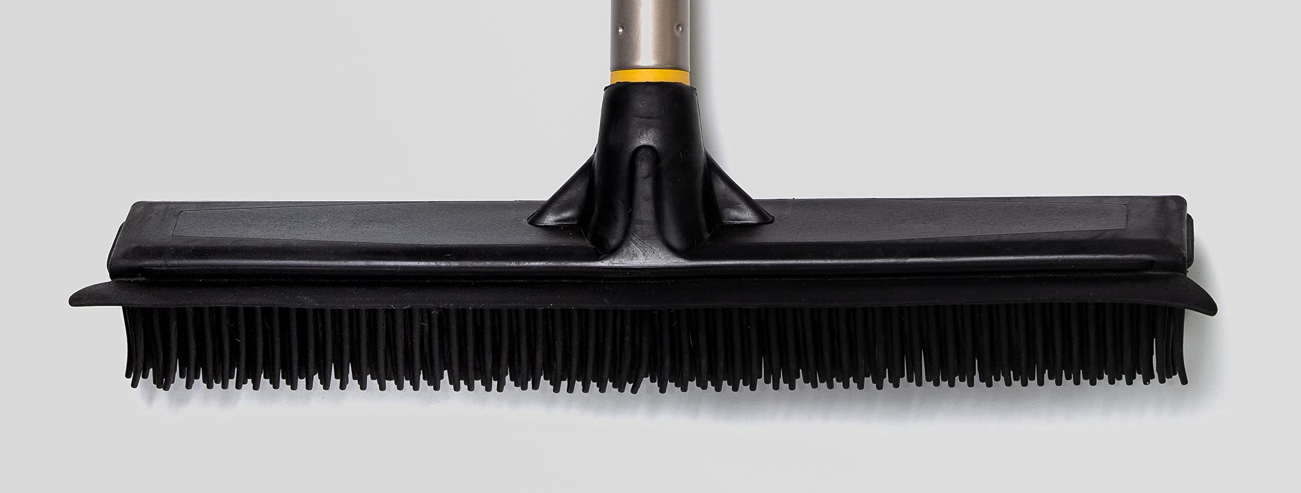 Universal 3 in 1 Broom, Pet Hair Remover Silver and Black