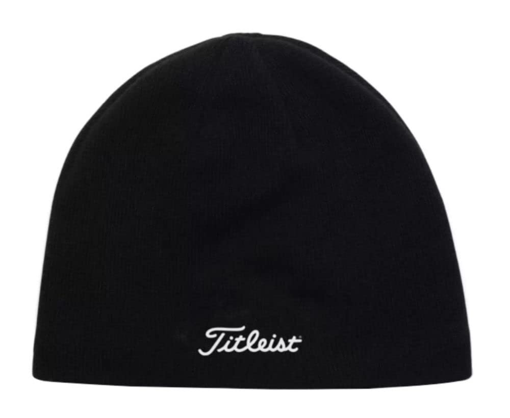 Titleist Nantucket Beanie (Black/White, One Size) 2021