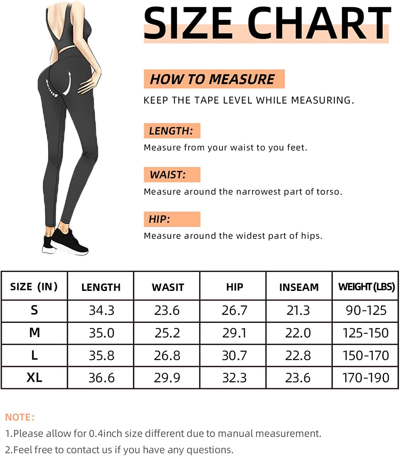 SONGSKY Seamless Leggings for Women,High Waist Workout Yoga Pants,Ruched Booty Compression Tights(CK2883_Orange_S)