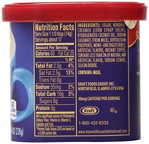 Maxwell House International French Vanilla Latte, 10.1 Ounce