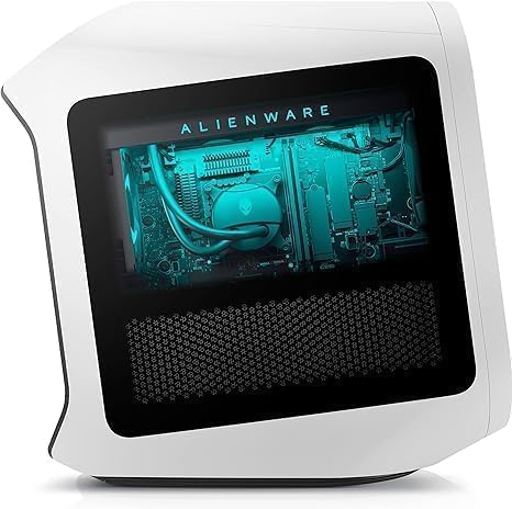NEWDell Alien.Ware Aurora R15 Gaming Desktop 13th Gen Intel i9 13900KF 24-Core 64GB RAM 2TB SSD GeForce RTX 4090 Wi-Fi 6 Win 11 1350W PSU Liquid Cooling 【White Clear Side Panel 】