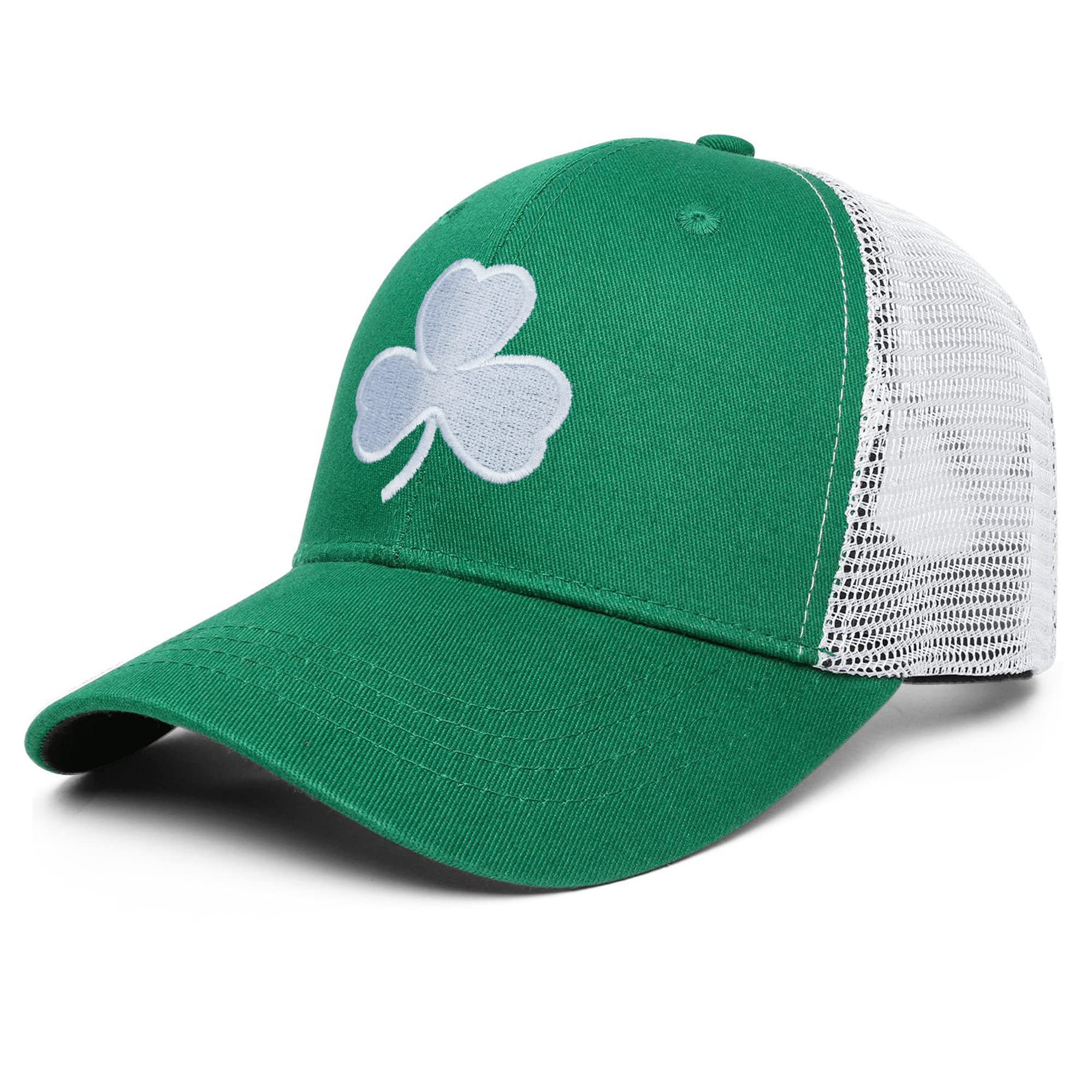 St Patricks Day Hat for Men Women Gifts Saint Pattys Costume Clover Baseball Cap Green