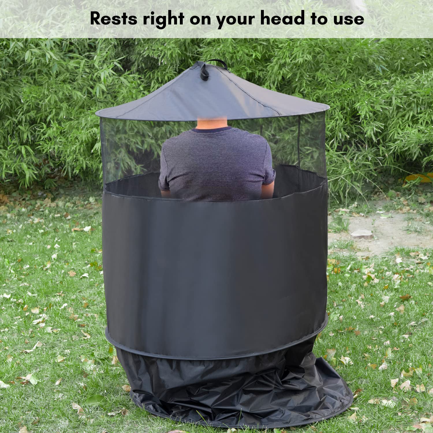 Tents for Camping, Baraiser Pop Up Tent with Portable Toilet, Portable Potty for Camping and Outdoor