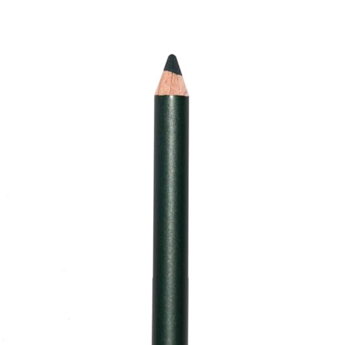 Palladio Wooden Eyeliner Pencil, Thin Pencil Shape, Easy Application, Firm yet Smooth Formula, Perfectly Outlined Eyes, Contour and Line, Long Lasting, Rich Pigment, Dark Green