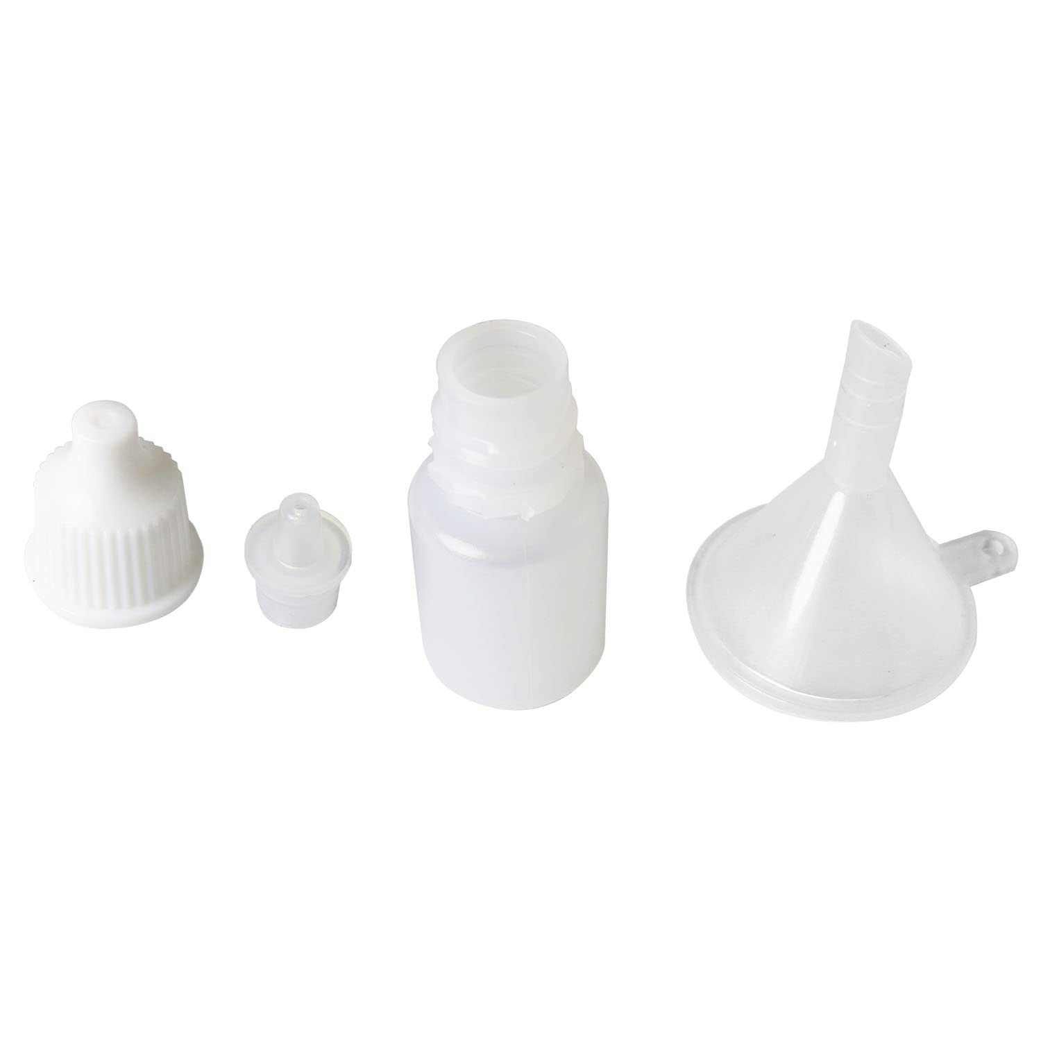 YHXiXi 12PCS 5ml Plastic Squeezable Empty Dropper Bottle Plastic Empty Squeezable Dropper Bottles Portable Eye Liquid Dropper Small Plastic Refillable Containers 3 Piece Mini Funnels