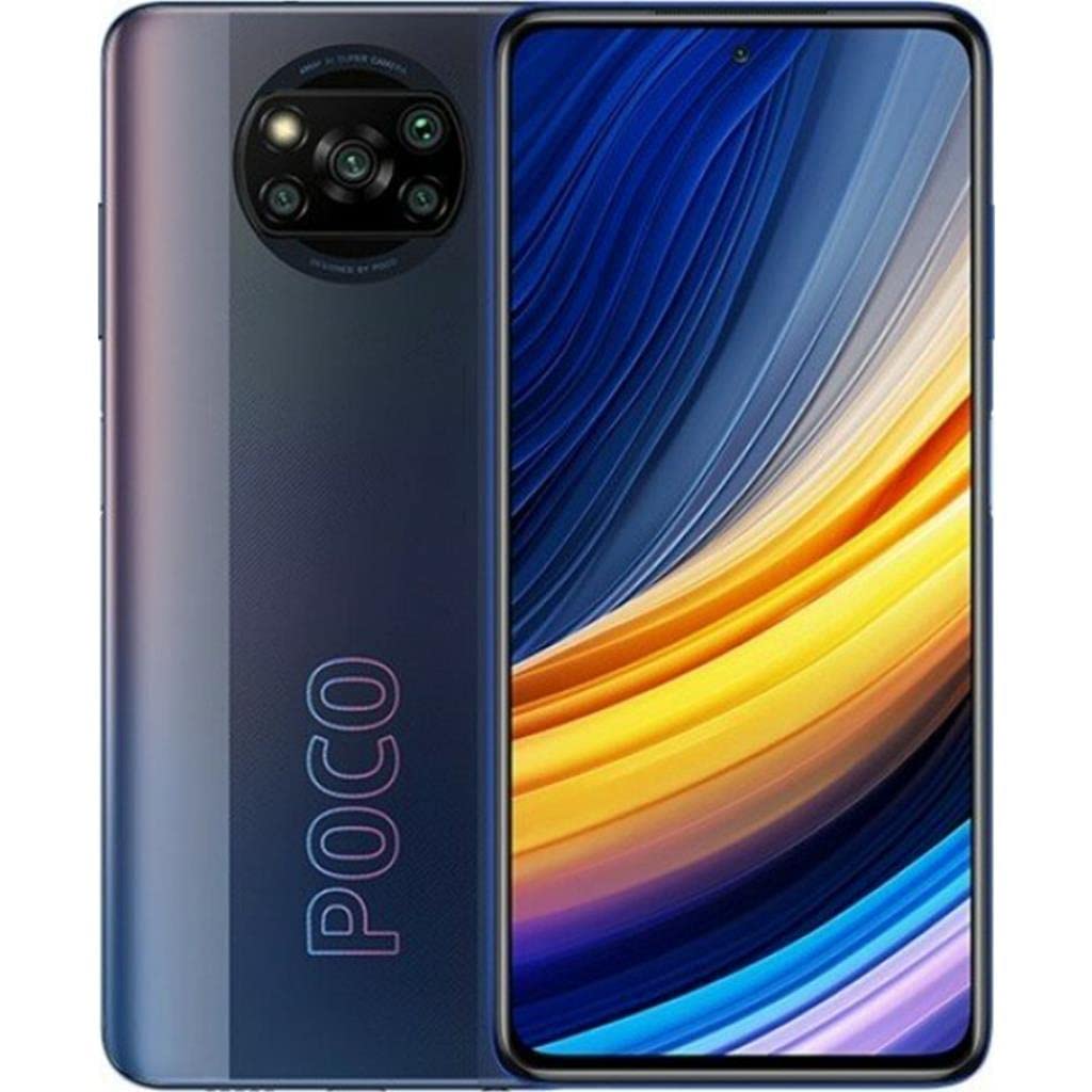 POCO, LLC Poco X3 Pro 4G LTE GSM Pro Global Unlocked Gamers (8GB + 256GB) 6.67 inch Dual SIM Quad Camera 48MP Quad Camera (NOT VerizonBoost) (Phantom Black)