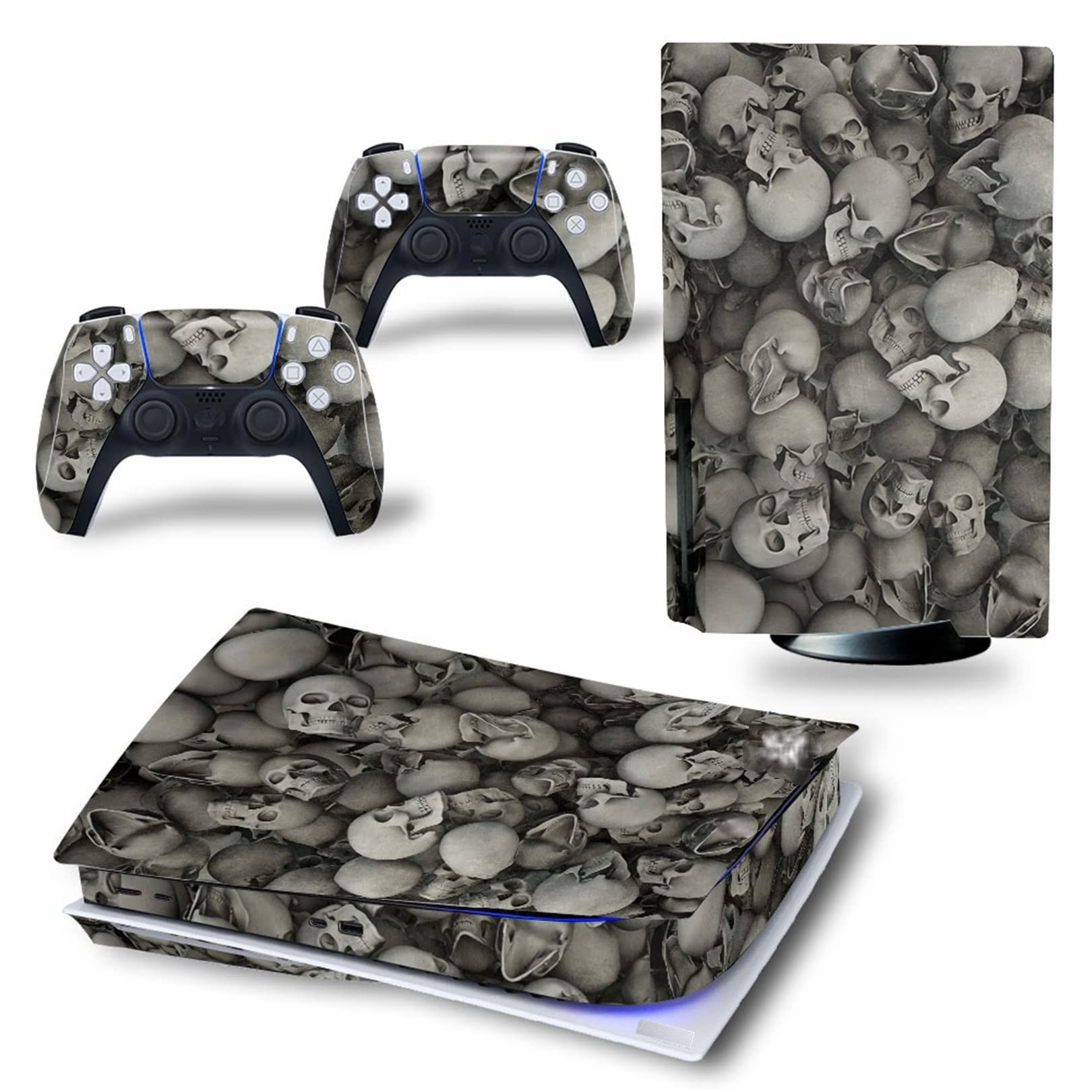 Top factory BUCEN for PS5 Skin Disc Edition & Digital Edition Console and Controller Vinyl Cover Skins Wraps Scratch Resistant, Compatible with for PS5 532389 Anti Scratch (Size : Digital Edition)