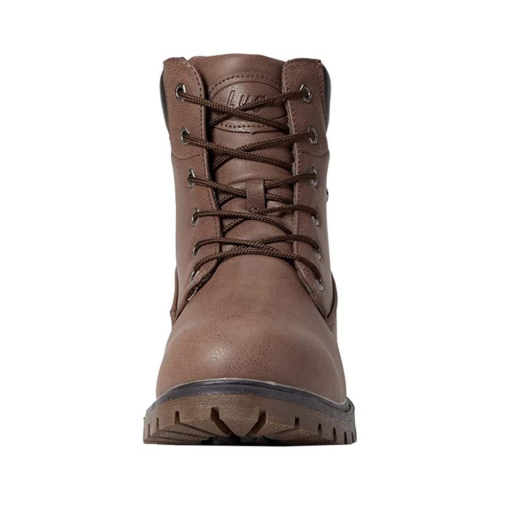 Lugz Men's Rucker Hi Fashion Boot, Dark Brown/Bark, 10 M US