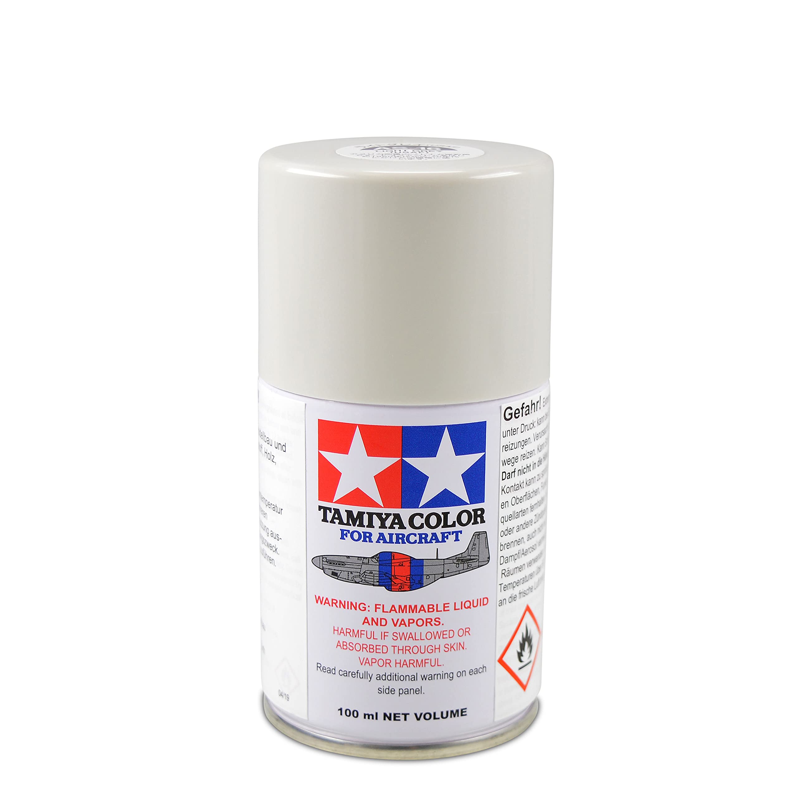 Tamiya Aircraft Spray Paint AS-16 Light Gray USAF 100ml TAM86516 Lacquer Primers & Paints