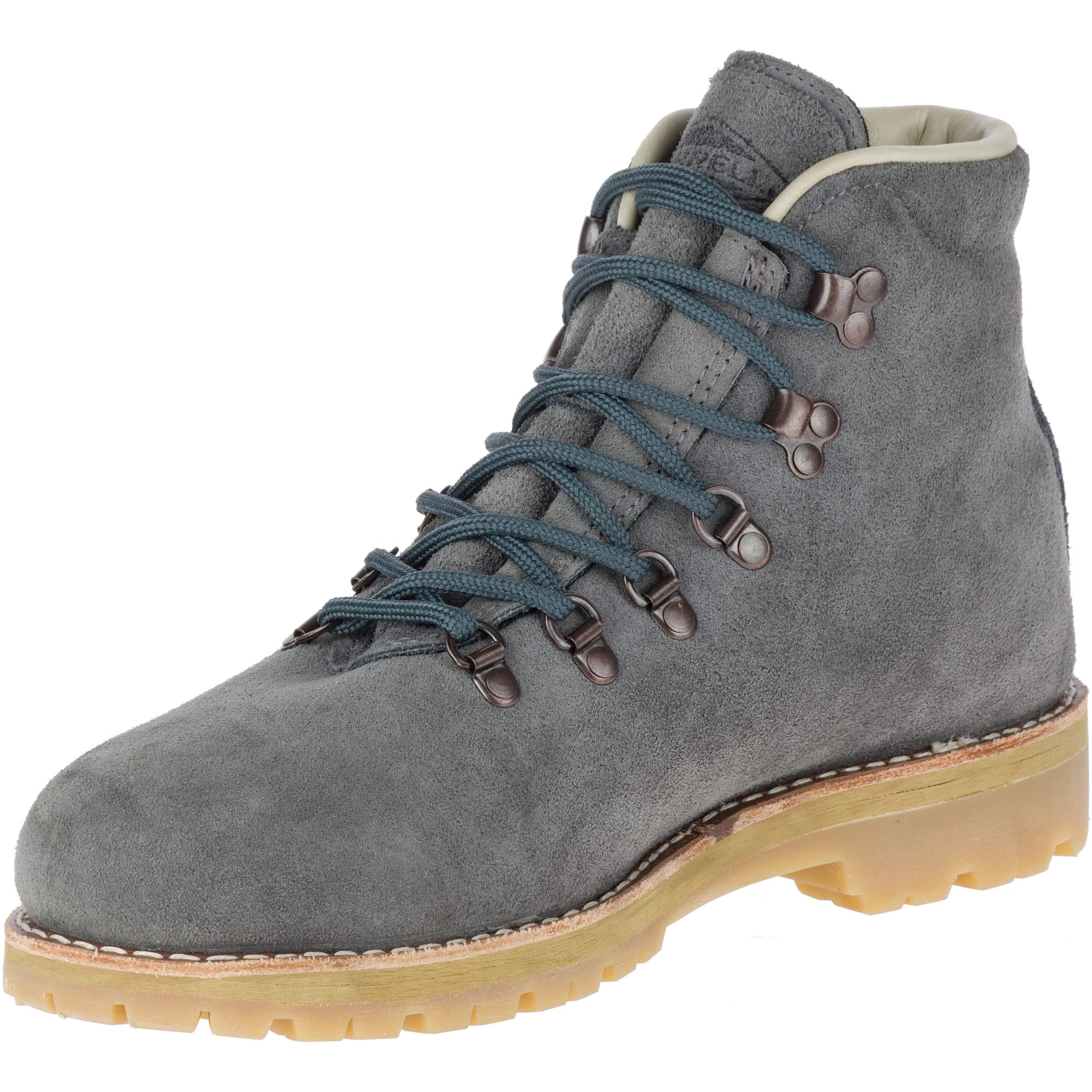 Merrell Men's Wilderness USA Suede Hiking Boot, Steel Grey, 11.5 M US