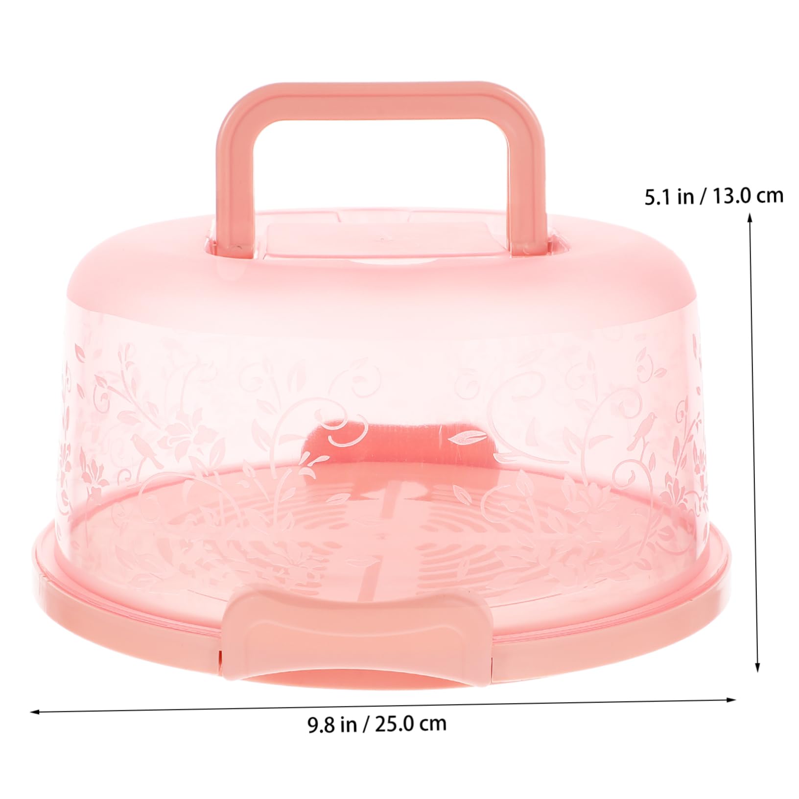 MARMERDO 1pc Cake Box Pink Bride Pie Pp Polypropylene Bracket