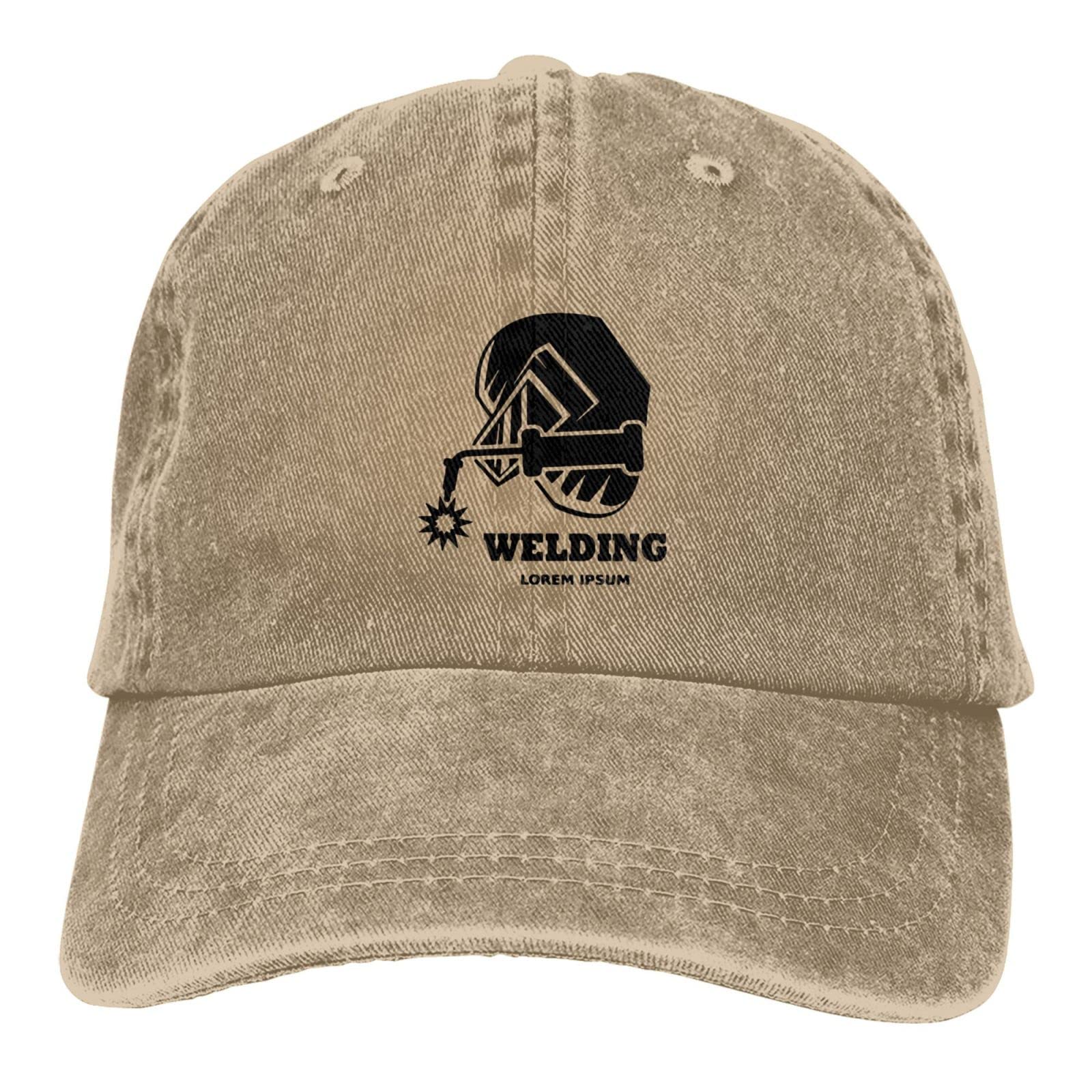 ryewry Welder Tool Vector Design Welding Torch Stock Vector Baseball Cap Denim Hats Funny Retro Dad Hat Adjustable Unisex