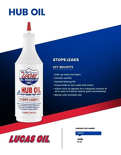 Lucas Oil 10088 Hub Oil - 1 Quart