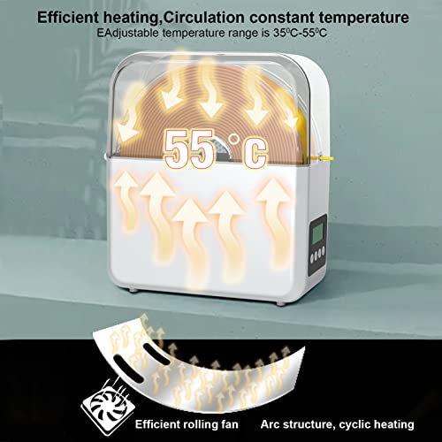 XTevu 3D Printer Filament Dryer - Evenly Heating, Noiseless Filament Printing Dry Box for 1.75mm, 2.85mm, 3.00mm - US Plug AC100-240V - 3D Printing Accessories, Printing Supplies