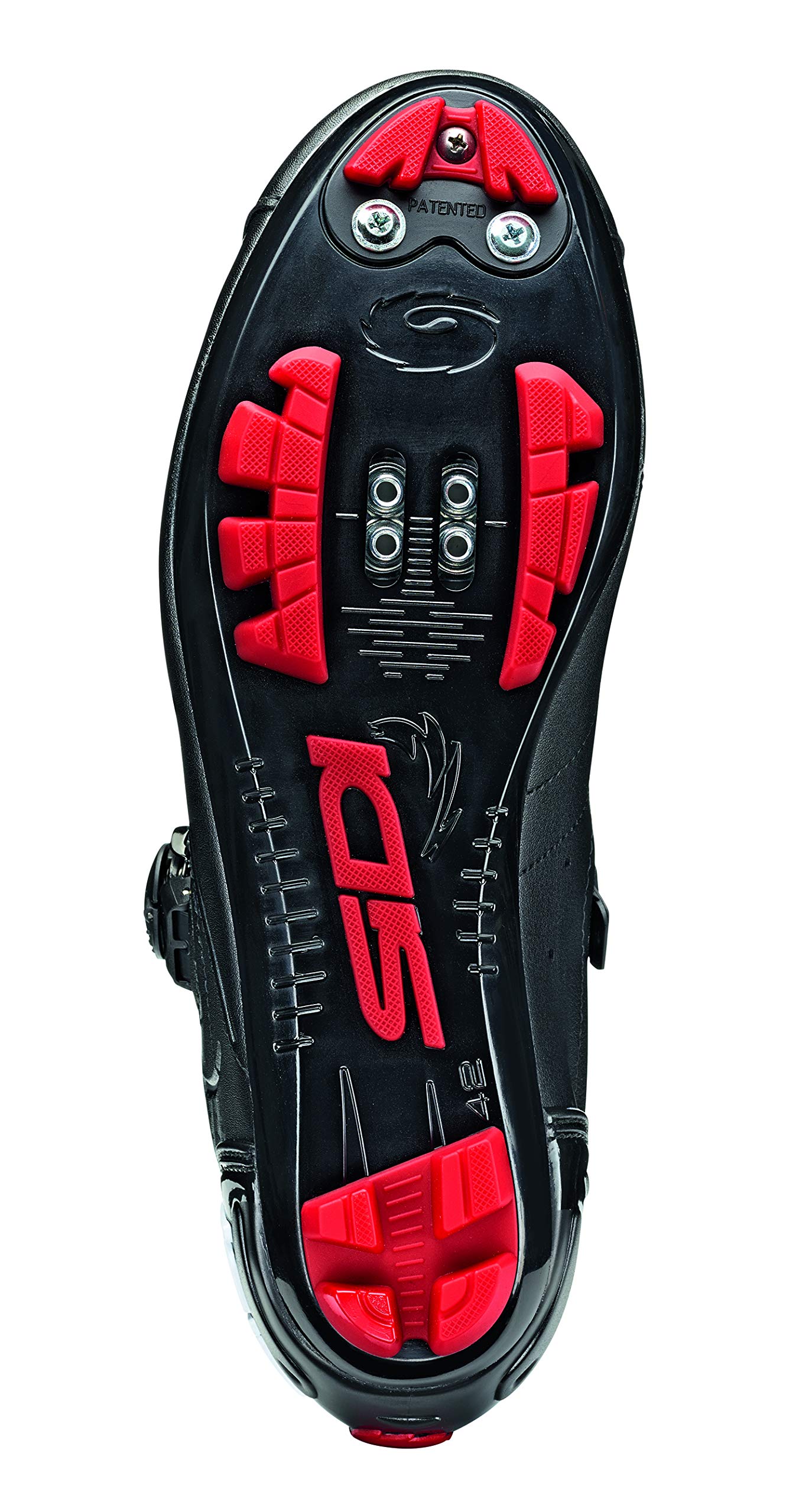 Sidi Men's Trace 2 Cycling Shoes, Black/Black, 10 Wide