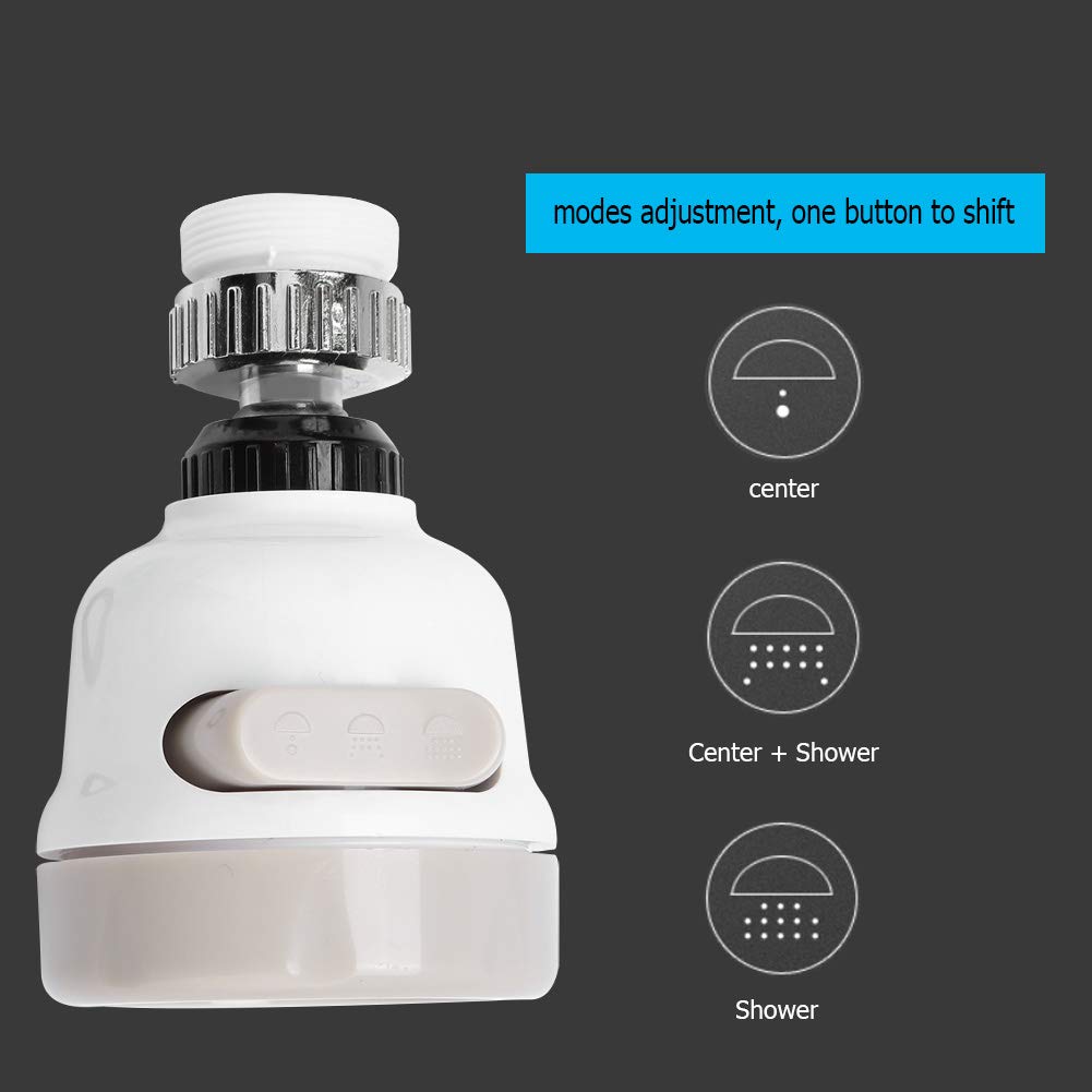 Tap Filter Faucet Water Saving Faucet, 360° Rotatable Adjustables Home Kitchen Flexible Sprayer