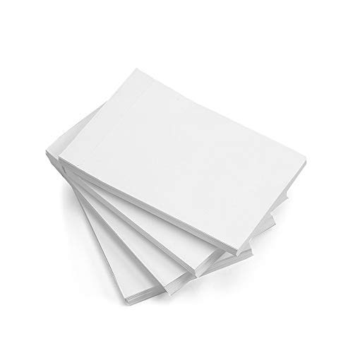 MF accessible trends Leather Pocket Notepad Steel Case Holder with Pen and Refillable Paper for To Do Lists and Note Jotting (Replacement paper)