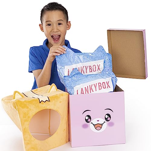 LankyBox Giant Foxy Mystery Box Foxy Mystery Box with 10 Exciting Toys to Discover Inside, Officially Licensed Merch