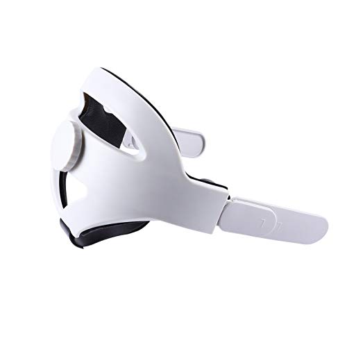 OSALADI Vr Head Strap Adjustable Head Strap Comfortable Head Strap Replacement Reduce Pressure Compatible with 2 White Helmet Headphones Helmet Headphones Helmet Headphones Helmet Headphones