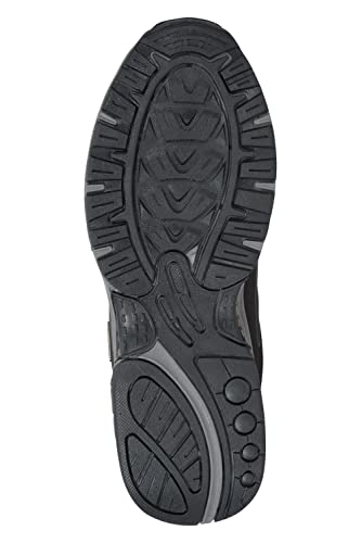 Mountain Warehouse Ramble Softshell Mens Waterproof Shoes - IsoDry Charcoal 12 M US Men