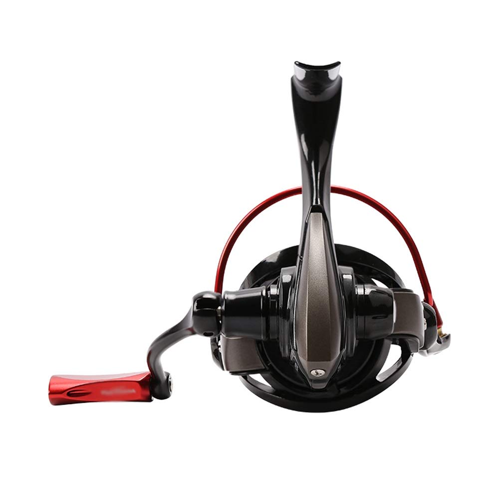 LLJPYX7L Spinning Wheel, Reel, Lightweight Design, can be Thrown from a Distance, 9 Stainless Steel high-Grade Bearings, Rust-Proof, Super Smooth, Smooth Fishing Spinning Reel (Color : One)