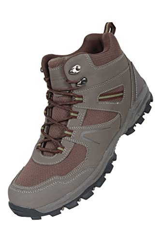 Mountain Warehouse Mcleod Mens Outdoor Walking Boots Brown 9 M US Men